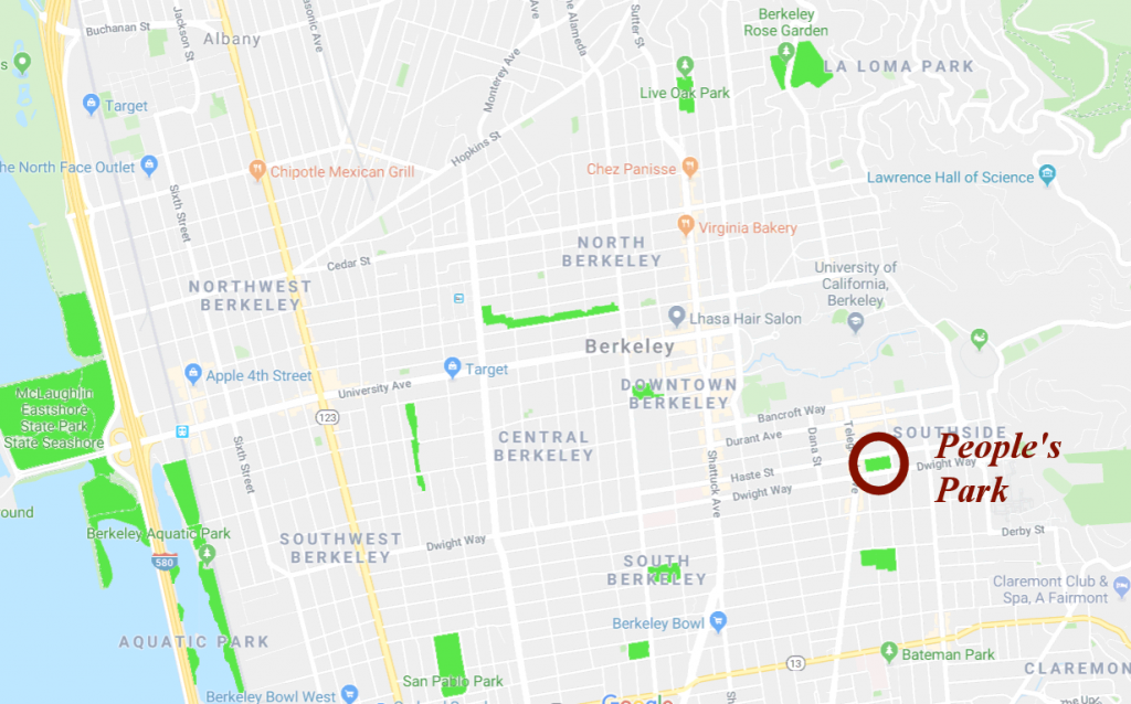 Google-maps-Berkeley-parks – Science Teaching tips from Lee Trampleasure